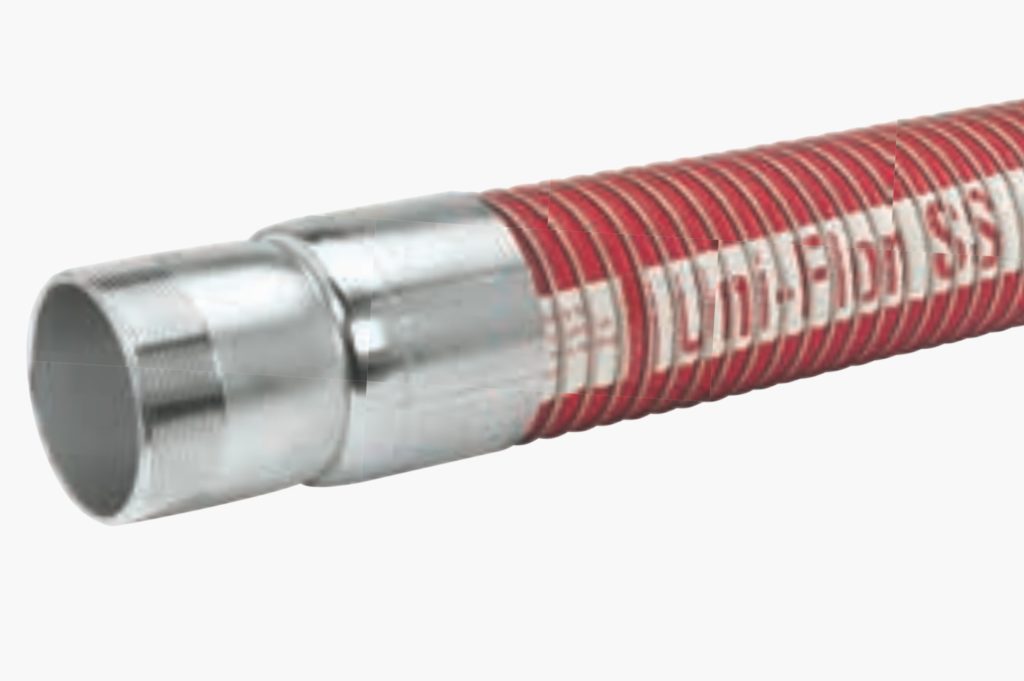 PTFE-Lined Chemical Composite Hose Assembly - SS Inner & Outer Helix ...