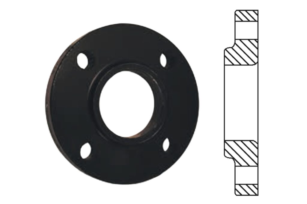 150# ASA Slip-On Raised Face Flange – Carbon Steel - Cut and Couple